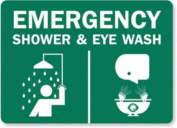 Emergency safety showers for harsh environments