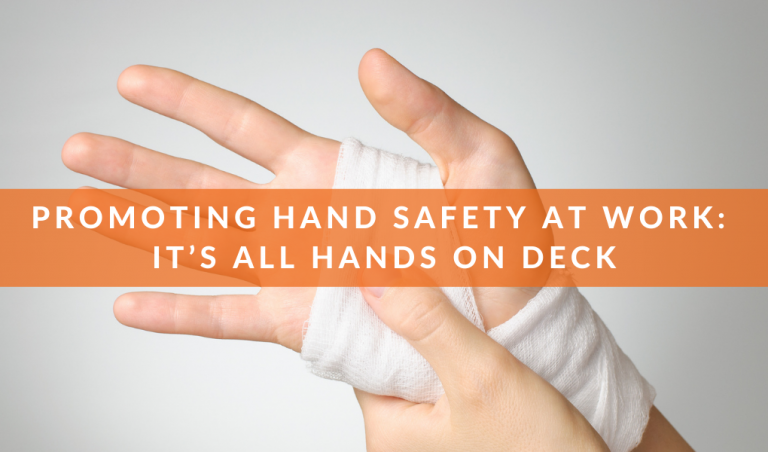 The importance of hand safety