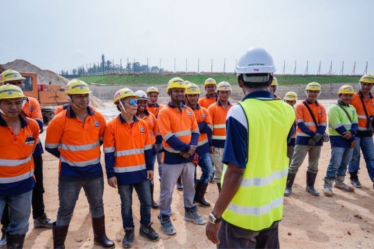 What are ‘toolbox talks’ and why are they important?