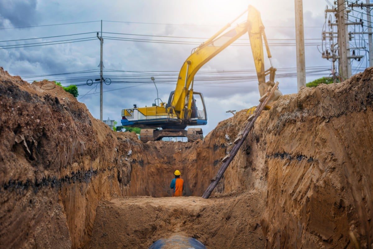 Trench collapse under investigation